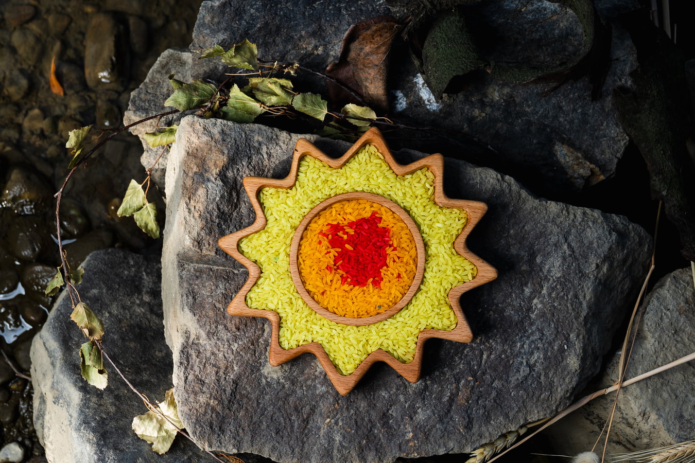 Sun sensory tray - Pagalou